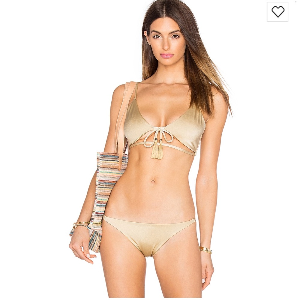 New Tularosa Swimsuit Gold Bikini - Gem
